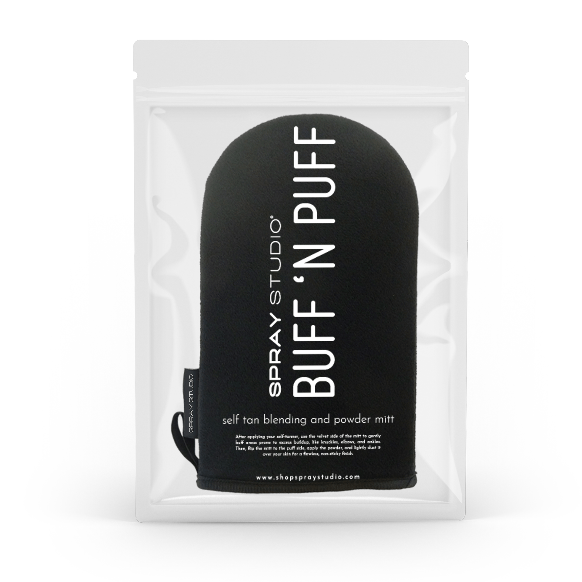 Buff 'N Puff Tan Blending and Powder Mitt